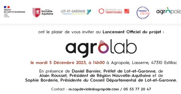 Agropole - Lancement officiel d'Agrolab - La Vie Economique