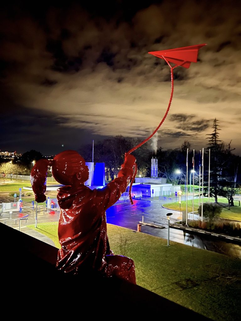 Une nouvelle œuvre de James Colomina inaugurée à Toulouse