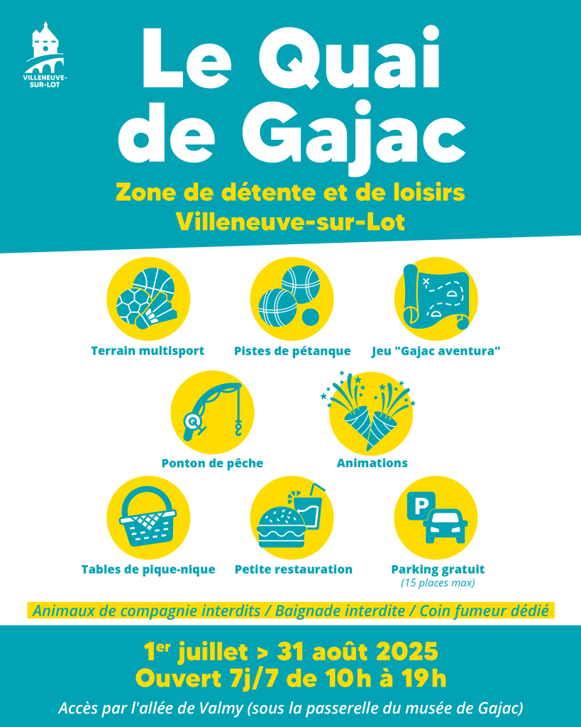 Villeneuve-sur-Lot – La nouvelle vie du quai de Gajac
