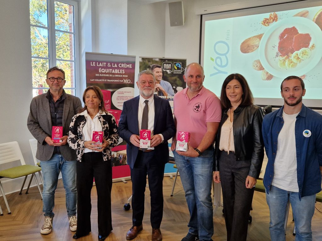 Yéo frais et la Brique Rose lancent une nouvelle référence de crème
